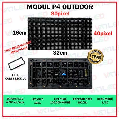 Jual Modul Panel P4 P5 P8 RGB Full Color Outdoor - MODUL P4, Hanya ...