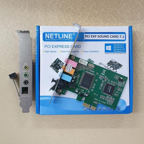 Jual NETLINE PCI EXPRESS PCIE SOUND CARD 7.1 CHANNEL - Jakarta Pusat ...