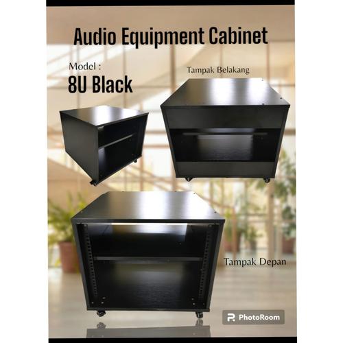 Jual Rak Audio SoundSystem VPK 8U Hitem Rak SAJA+Roda - Jakarta Barat ...