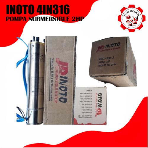 Jual POMPA INOTO 4IN316 2HP SUBMERSIBLE POMPA SATELIT INOTO 4IN 316 ...