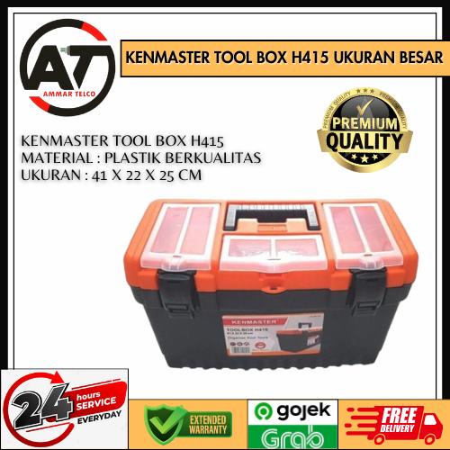Jual TOOL BOX BESAR KENMASTER H415 / TOOLBOX ALAT / TEMPAT KOTAK ...