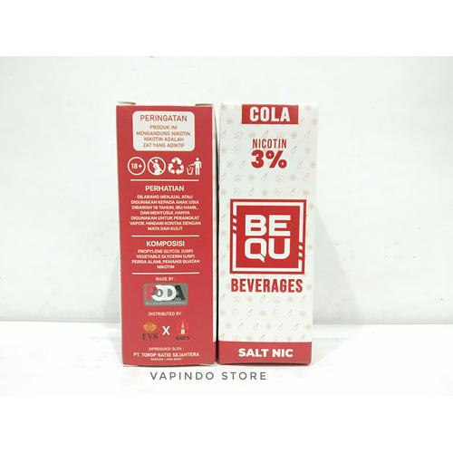 Jual SALT BEQU COLA 30ML NIC 30MG BEKU SALTNIC BY PODA X FVS X RAYS ...