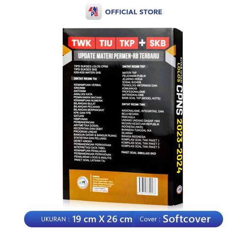 Jual Buku Cpns Dan Pppk 2024 / Kitab Hitam Lolos Cpns 2024 Twk Tiu Tkp ...