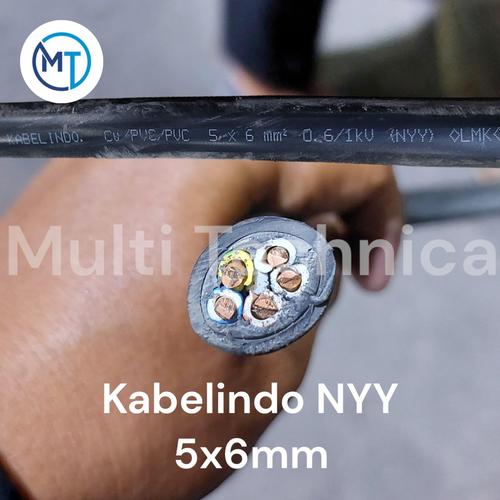 Jual NYY 5x6mm KABELINDO/ KABEL KAWAT 5 x 6mm/ KABEL TUFUR 5x6/ KABEL ...