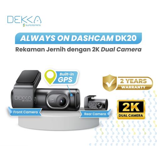 Jual DASHCAM DEKKA DK20 2K DUAL CAMERA / DASHBOARD CAMERA / DASHCAM - Kota Balikpapan ...