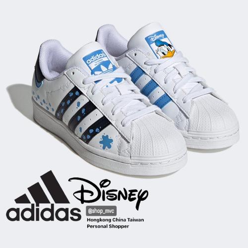 Jual Adidas Donald Duck Disney Superstar IG6263 Authentic | Donald ...