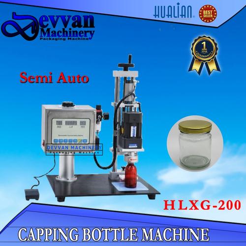Jual HLXG-200 Mesin Tutup Botol Semi Auto Capping Machine Bottle Jar ...