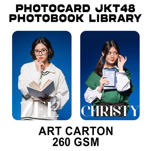 Jual Photocard JKT48 Photobook Library Unofficial - Belakang Polos ...