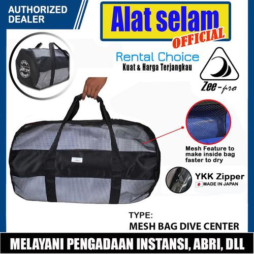 Jual Mesh Bag Zeepro Dive Center PVC Tas Alat Selam Diving Gear ...