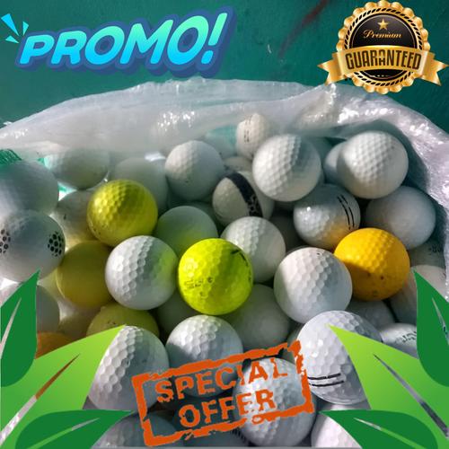 Jual BOLA GOLF BEKAS DRIVING UNTUK PEMULA LATIHAN (driving range) isi ...
