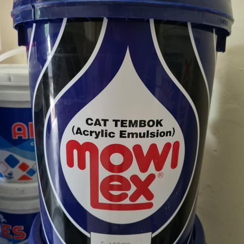 Jual Cat Tembok Interior Mowilex Emulsion 20 Ltr WHITE E100 ( khusus ...