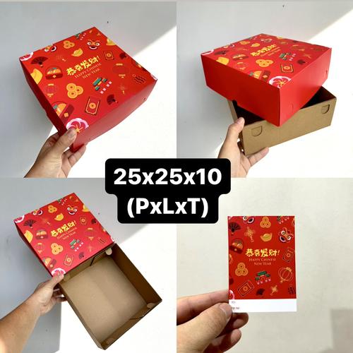 Jual Dus Imlek 25x25x10 cm chinese new year party + Free Tag - Kota Tangerang Selatan ...