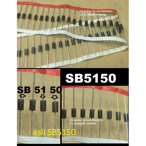 Jual SB5150 asli SB 5150 dioda ori sb5150 diode sb 5A 150V - Jakarta ...