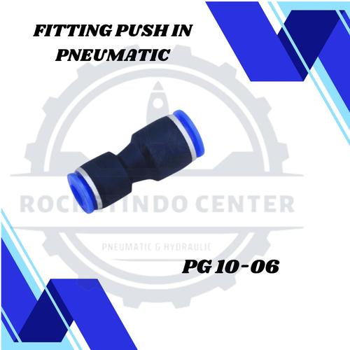 Jual Fitting push in pneumatic lurus PG 10-06 - Jakarta Barat ...