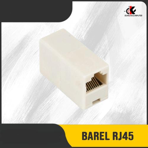 Jual Barel rj45 / sambungan kabel lan / sambungan lan/ conector kabel ...