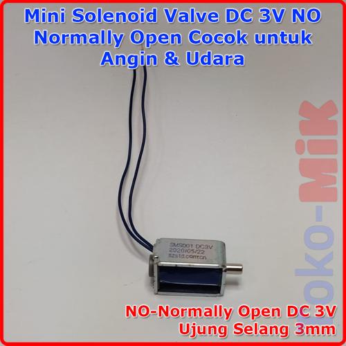 Jual Mini Solenoid Valve Kran Angin Udara Selenoid Valve Exhaust DC 3V ...