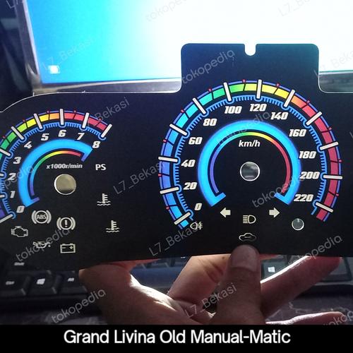Jual SPEEDOMETER CUSTOM GRAND LIVINA SPIDOMETER MODIFIKASI - Kota ...