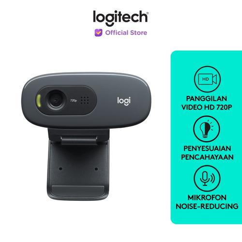 Jual Logitech C270 Webcam HD 720p untuk Windows, Mac OS & Chrome OS ...