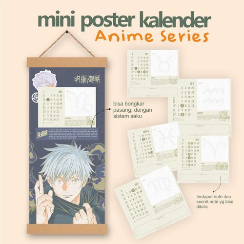 Jual Kalender 2024 Anime Series - Gojo S1 - Kab. Bandung - Ngame Store ...