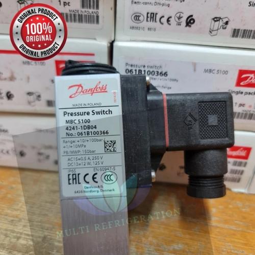 Jual Pressure Switch Danfoss MBC 5100 4241-1DB04 061B100366 - Jakarta Barat - HYDRAULIC ...