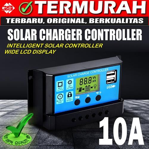 Jual SOLAR CHARGE CONTROLLER 10A DC 12V 24V MODEL BARU - 10A - Jakarta ...