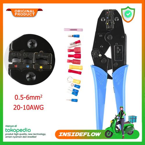 Jual Tang Skun Ferrule Crimping Press Kabel Kawat Ferrules Tool Kit HS ...