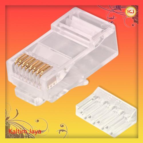 Jual Konektor UTP RJ45 Cat6 Belden Jack Connector Data LAN Cat 6 - Kota ...