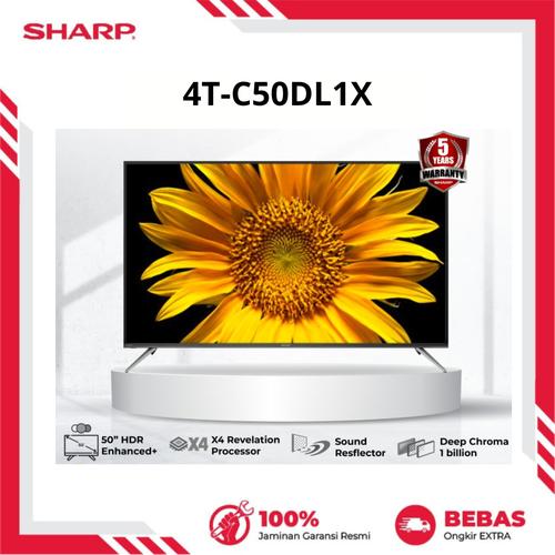 Jual SHARP Smart TV 4K 50 Inch 4T-C50DL1X - Jakarta Utara - Sharp Audio ...