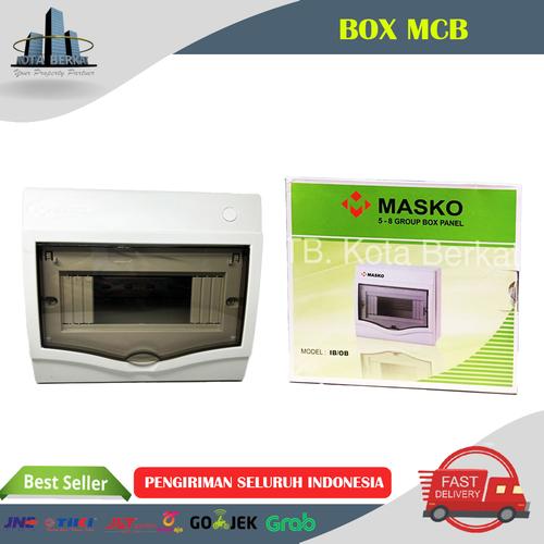Jual BOX MCB + LAMPU/ BOX PANEL 5 - 8 GROUP MASKO IB OB - Kota ...