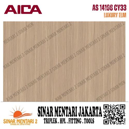 Jual AICA HPL AS 14108 CY33 Luxury Elm - Jakarta Barat - Sinar Mentari Jakarta | Tokopedia