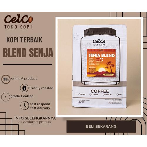 Jual Kopi Blend Senja 200gr by Celco Toko Kopi - Fine - Kab. Tangerang ...