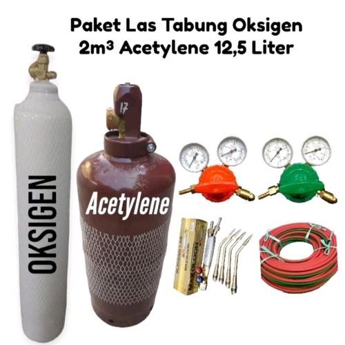 Jual Paket Las Tabung Acetylene Oksigen 2m3 - Kab. Bekasi - FW Medika ...