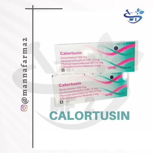 Jual CALORTUSIN (PER STRIP ISI 10 KAPLET) / DEMAM BATUK PILEK - Kab ...