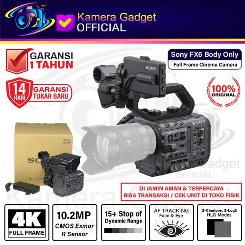 Promo Sony FX6 Body Only Full Frame Cinema Camera / Sony FX 6 Original ...