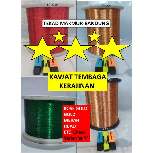 Jual Kawat Tembaga Rose Gold - 1 kg - Asesoris Perhiasan Kerajinan ...