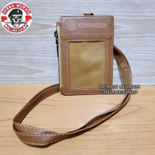 Jual Holder ID Card Tali Lanyard Name Tag Model Resleting Logo ...