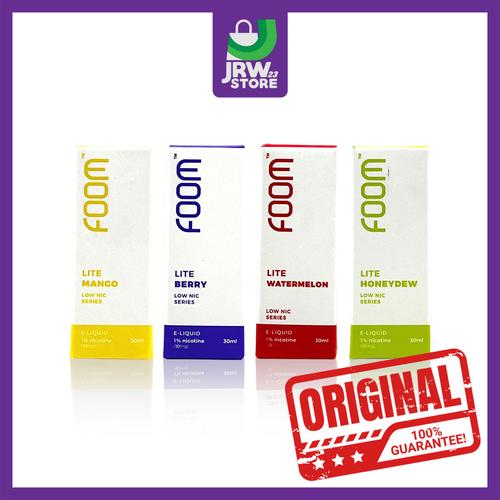 Promo FOOM LITE SERIES 10MG FOOM LITE SALTNIC 30ML ORI FOOM ID ...