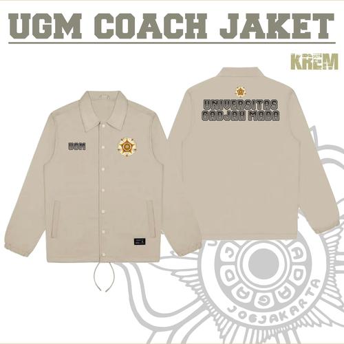 Jual Jaket Coach UGM Krem Universitas Gadjah Mada new Jacket Free ...