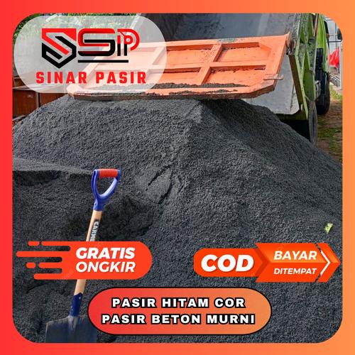 Jual pasir hitam cor/pasir beton murni 1 truk full jabodetabek free ...