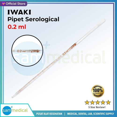 Jual Iwaki Pipet Serological / Serological Pipette measuring - Per Pcs ...