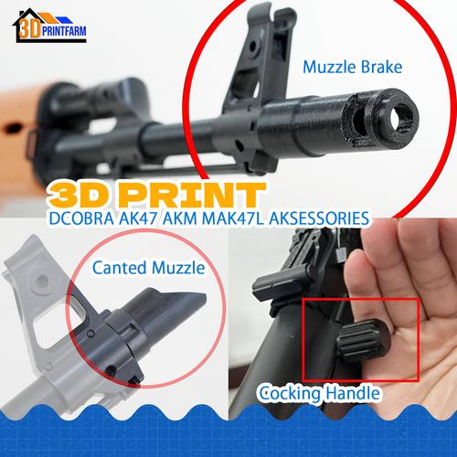 Jual Dcobra AK 47 AKM Muzzle Brake Dcobra AK 47 L Canted Muzzle Brake ...
