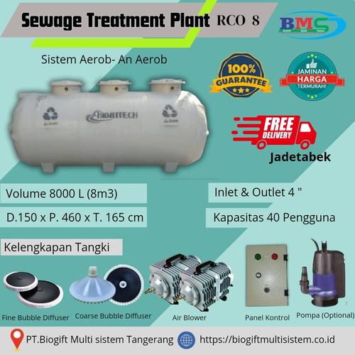 Jual SEWAGE TREATMENT PLANT, STP, STP IPAL, STP TANGKI, STP 8000 LITER ...