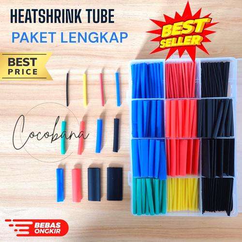 Jual Heat Shrink Selongsong Bakar Pelapis Kabel Isi 328 Pcs Kemasan Box ...