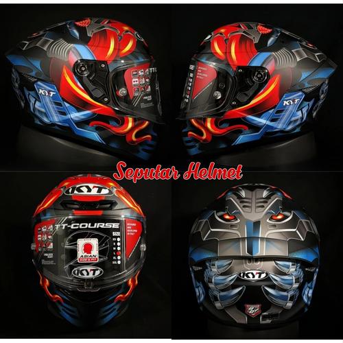 Jual HELM KYT TT COURSE MOTIF MAGNET 2024 - Magnet, L - Kab. Bekasi ...