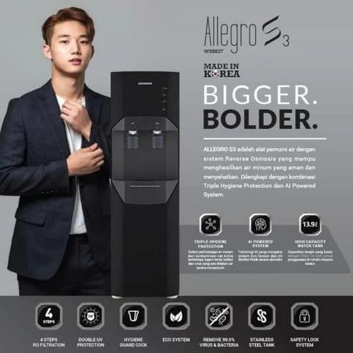 Jual dispenser ro advance allegro s3 BLACK - Jakarta Barat - ADVANCE ...