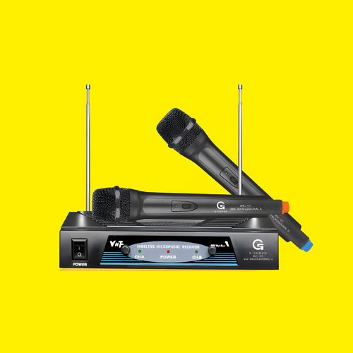 Jual G-Power Microphone Wireless Karaoke MIC VHF PROFESSIONAL 6 ...