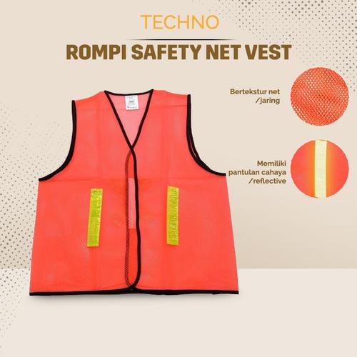 Promo Rompi Proyek Safety Techno Net Vest Jaring - Kota Medan - Big ...