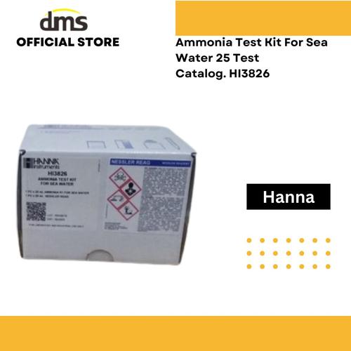 Jual Ammonia Test Kit For Sea Water 25 Test Hanna - Kab. Sidoarjo - DMS ...
