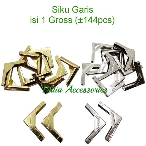 Jual Siku Buku Yasin (sudut buku) Siku Agenda/ Siku Garis Gold (-+144pc ...