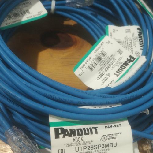 Jual patch cord panduit cat6 28awg/kabel LAN panduit cat 6 panjang 3 ...